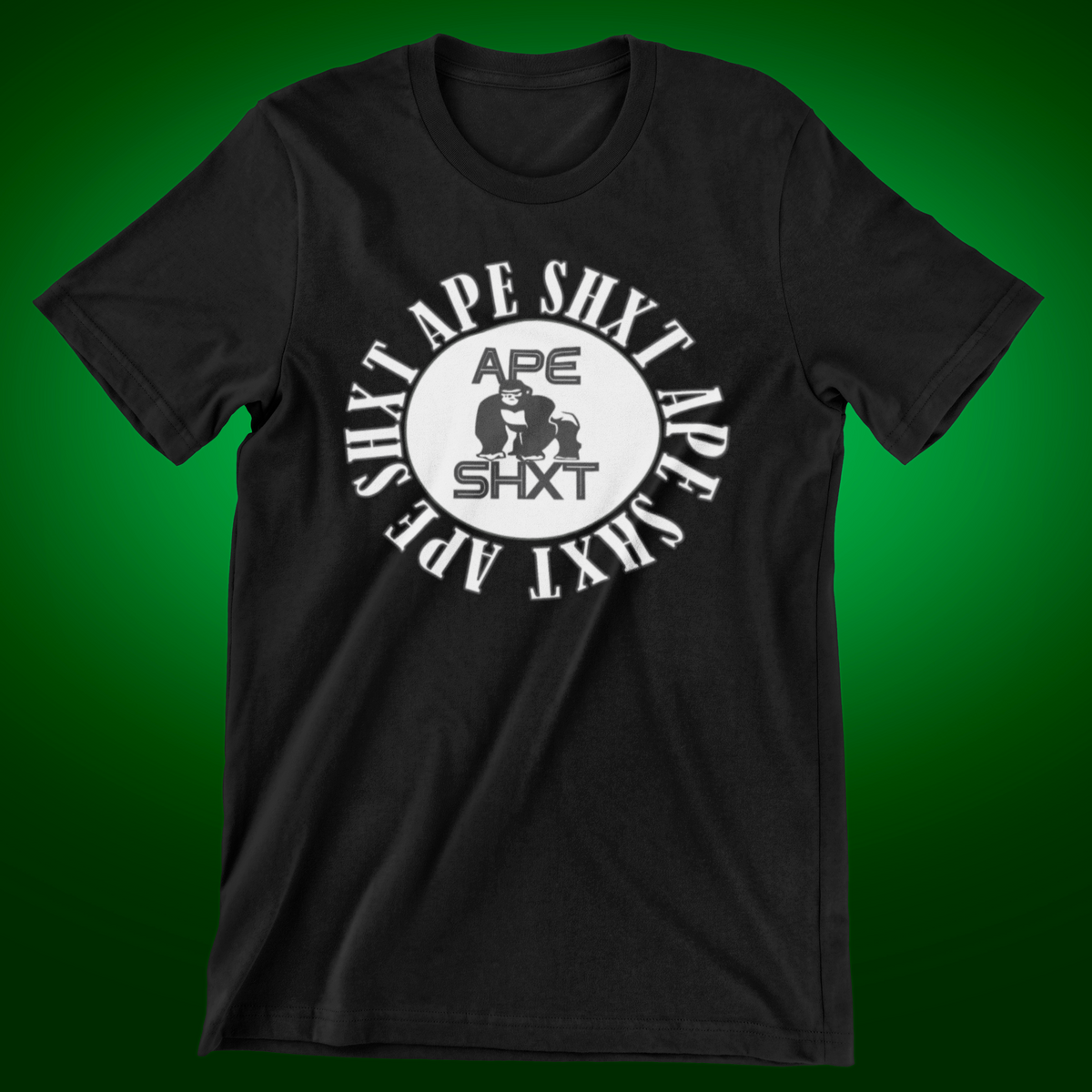 Ape Shxt Apparel retro logo – Inkwell Custom Designs
